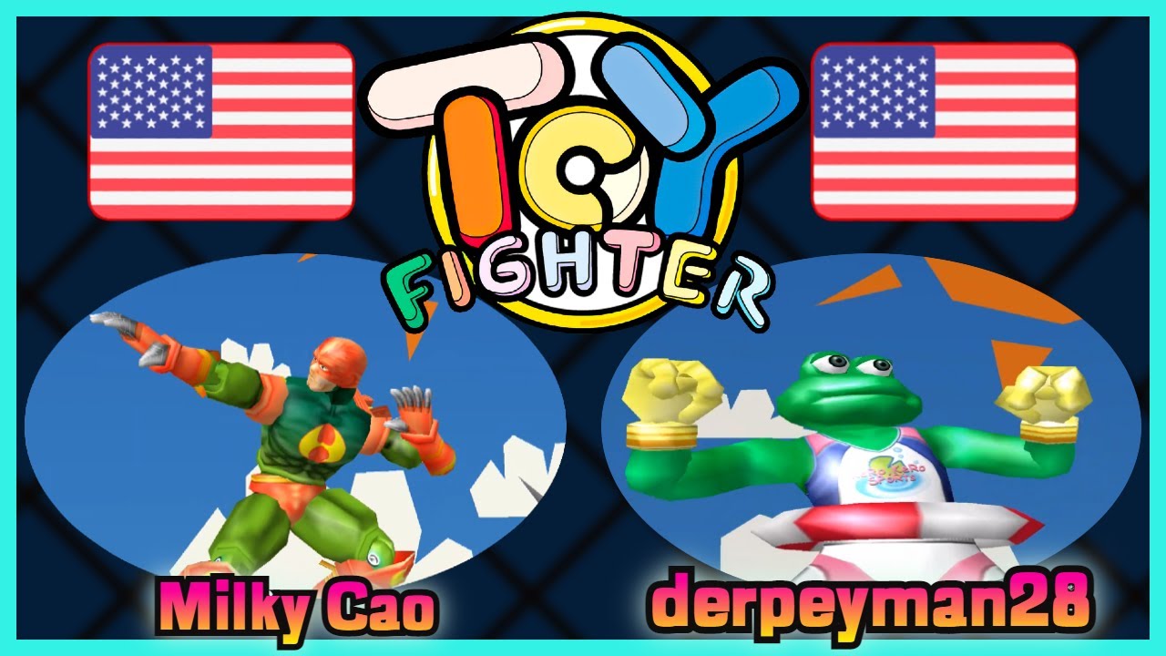 Toy Fighter || Milky Cao 🇺🇸 VS 🇺🇸 derpeyman28 || FLYCAST FIGHTCADE 2 ...