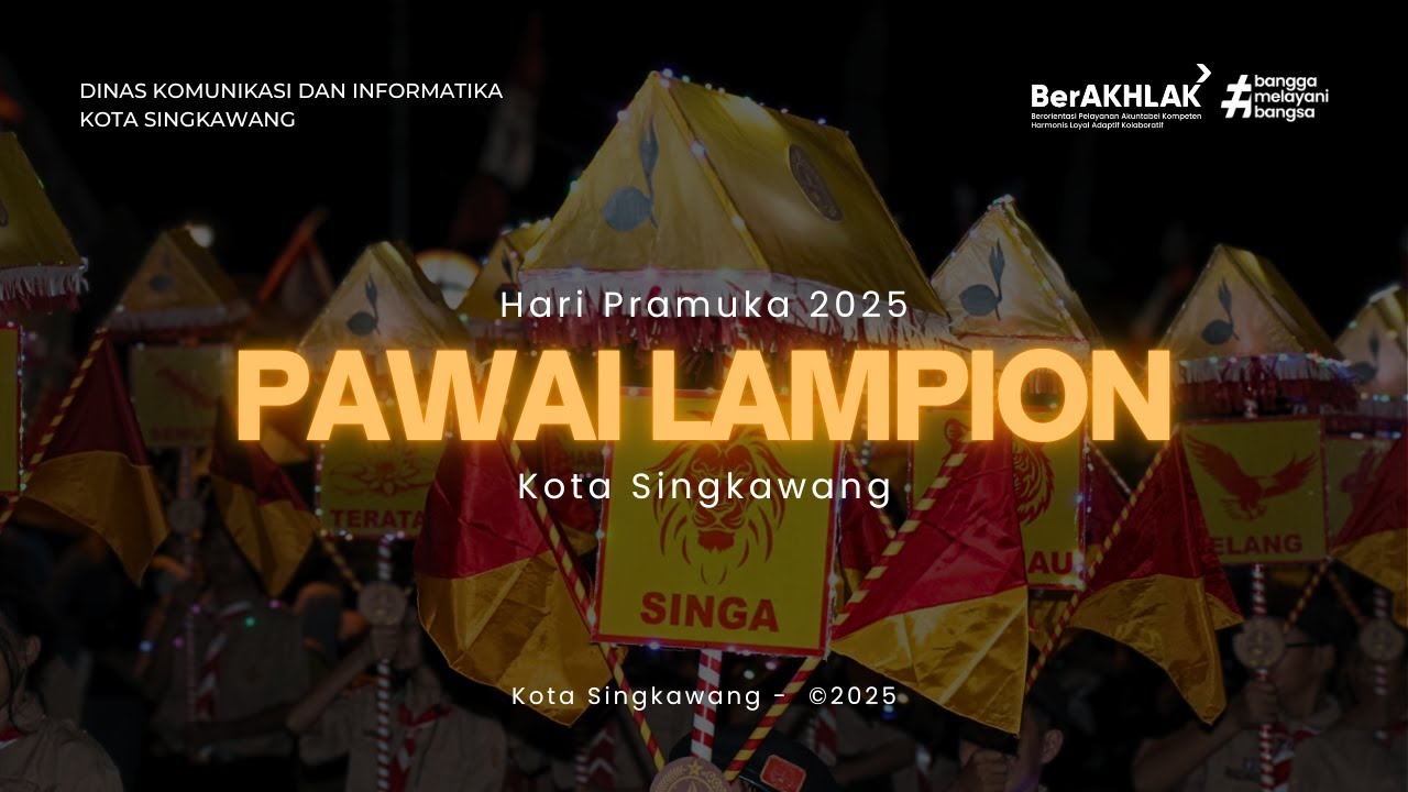 Singkawang Glow Up! Pawai Lampion Pramuka 2025 Super Keren! - YouTube