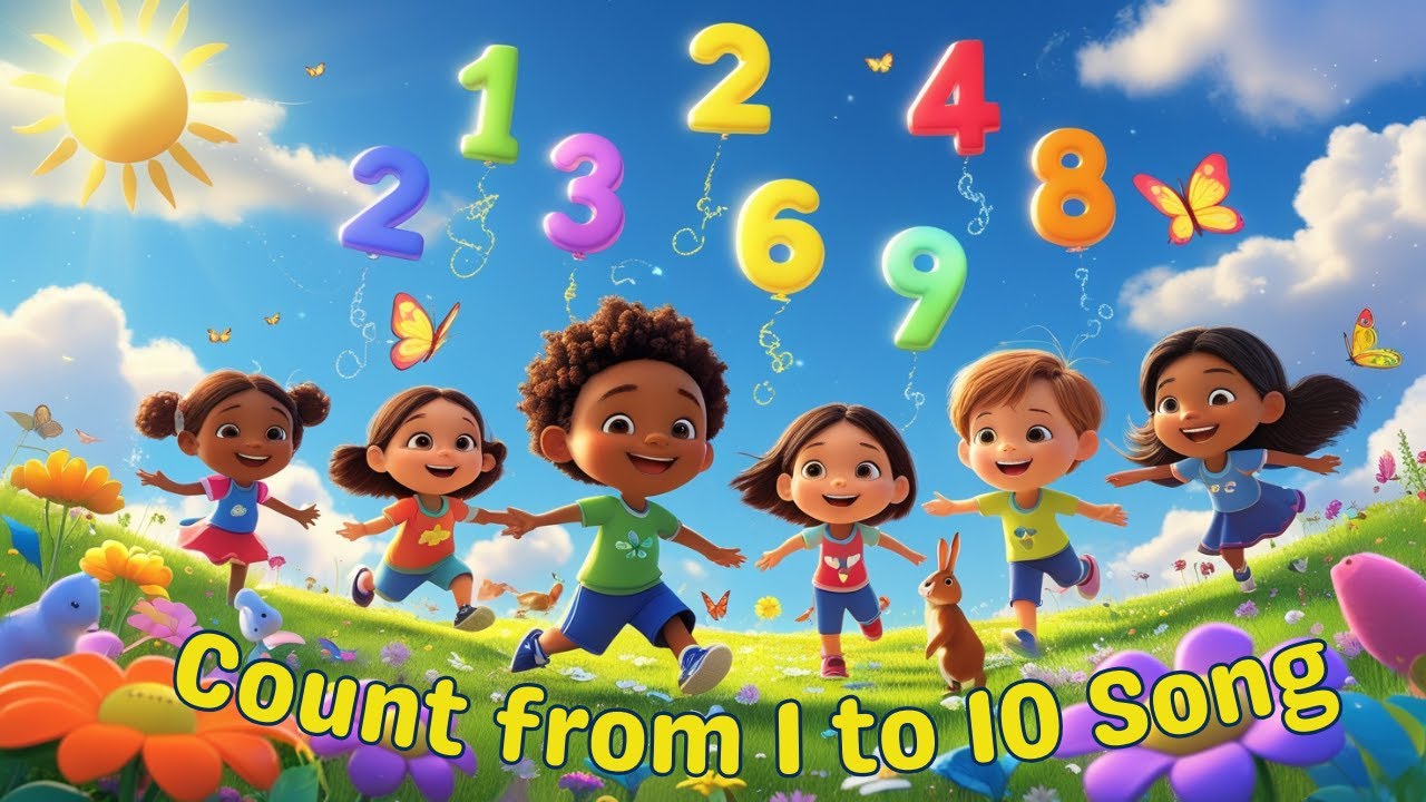 Counting 1-10 Song for Kids | Sing Along & Learn Numbers! - YouTube