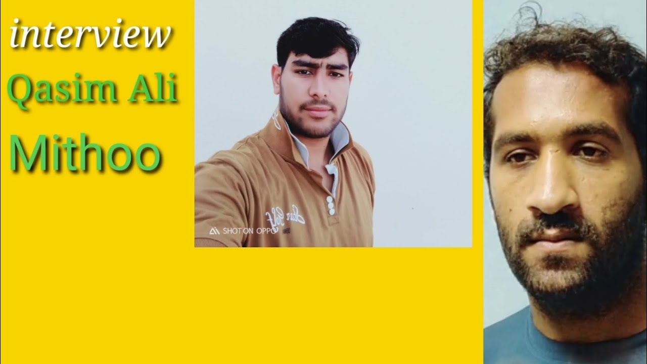 Mithoo Ka interview Dubai main logo ki bate Qasim Ali - YouTube