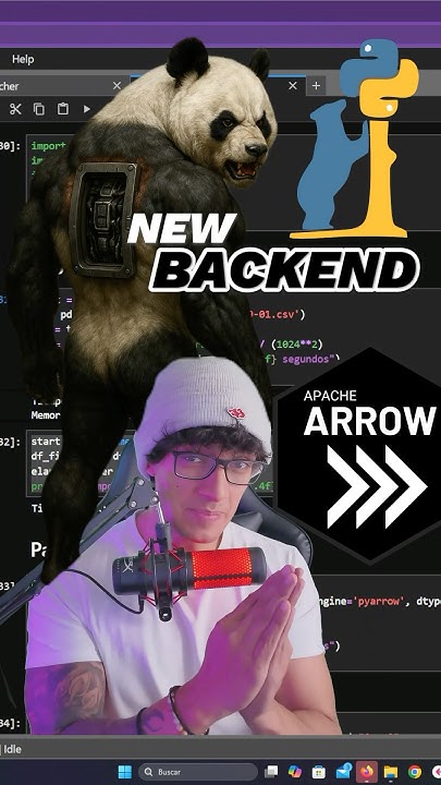 Pyarrow + Pandas. #python #programacion #apachearrow - YouTube