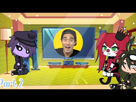 The Aftons React to Zach King || Gacha Life || FNaF || Read the ...