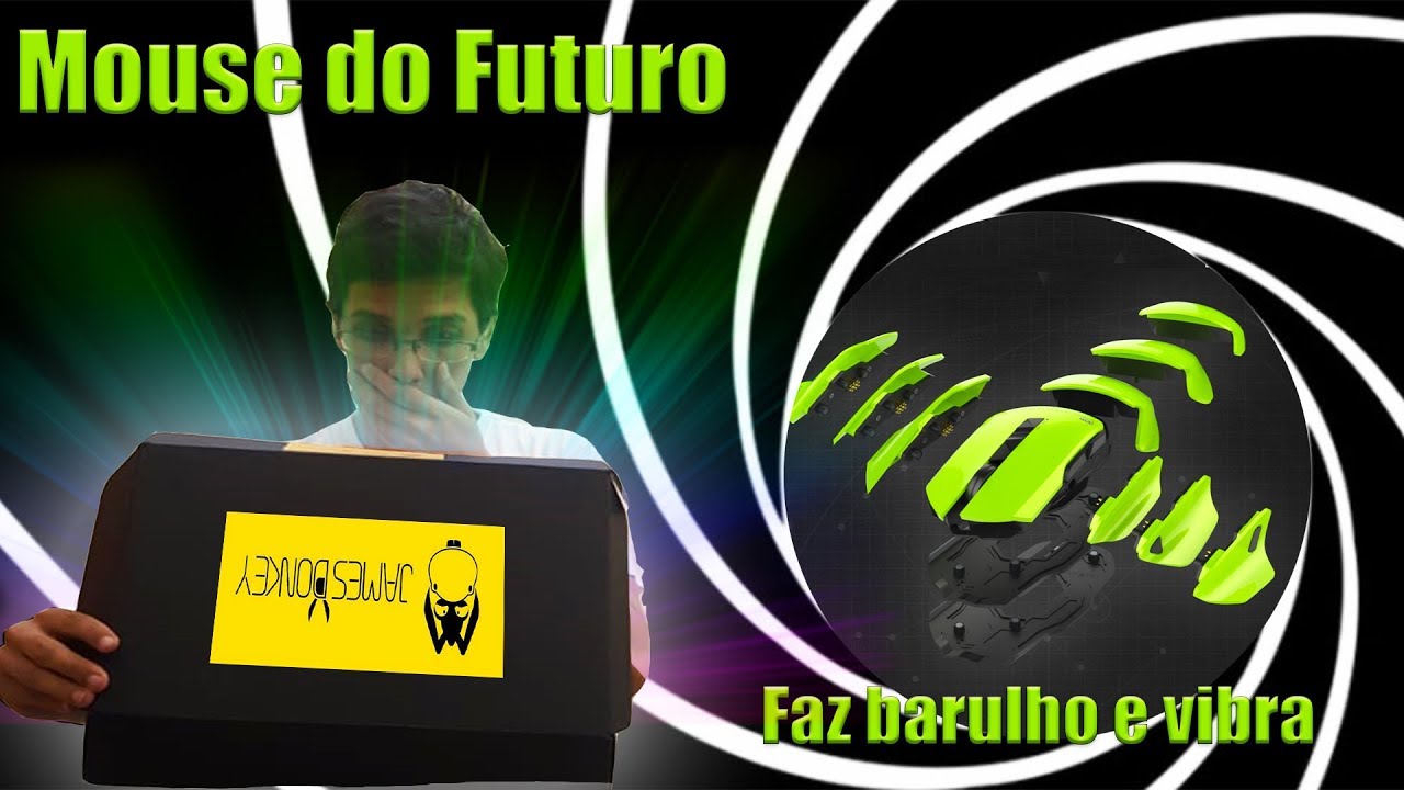 MELHOR MOUSE GAMER - RGB, VIBRA E FAZ SOM (MOUSE FUTURISTA) - YouTube