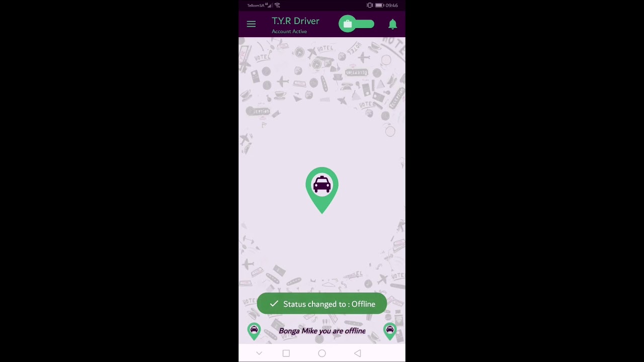 Tag Your Ride Driver app Part 1 - YouTube