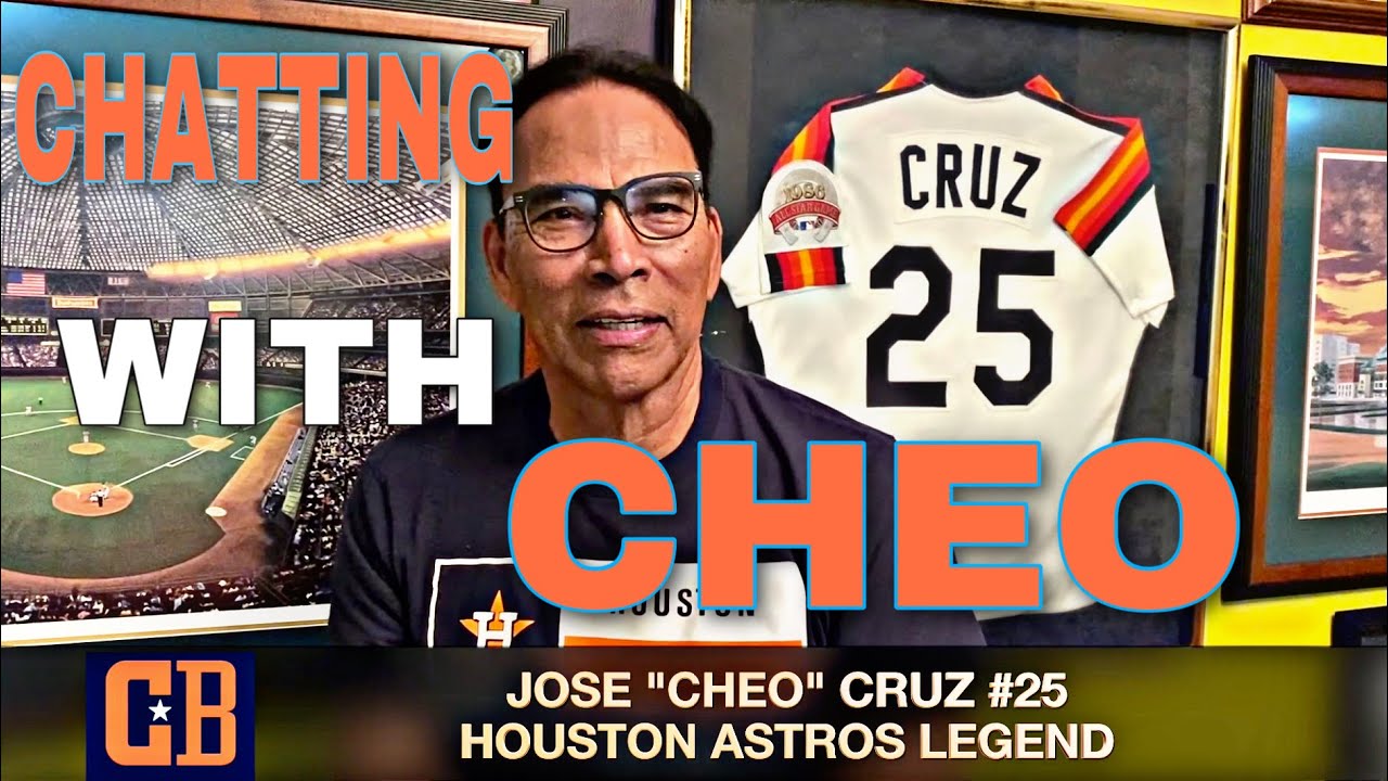 Chatting With Cheo Ep#1- Astros Legend Jose "Cheo"Cruz talks about ...