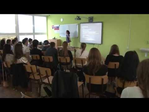 Záverečná prezentácia gymnazistov