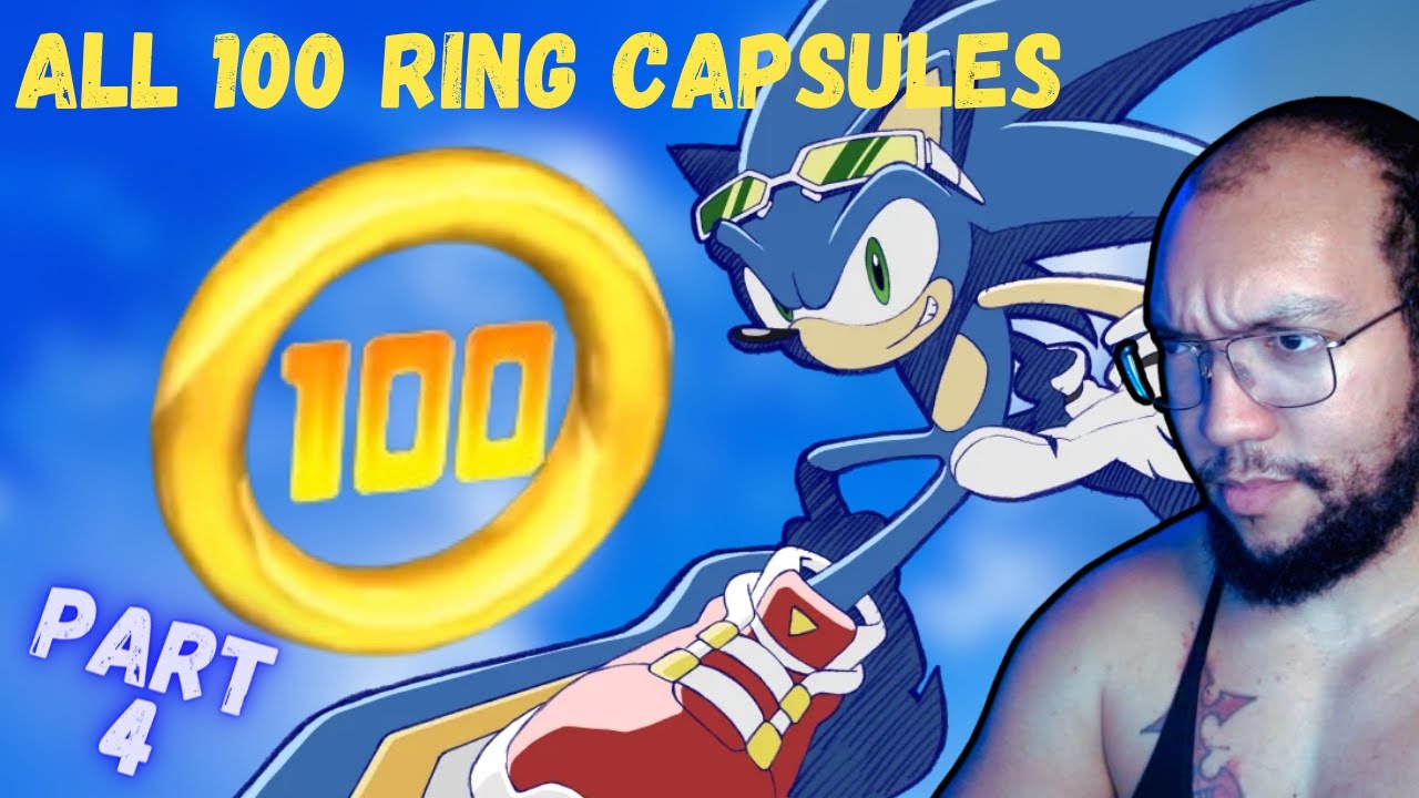 Sonic Riders All 100 Ring capsules and Max Air capsules | Sonic Riders ...