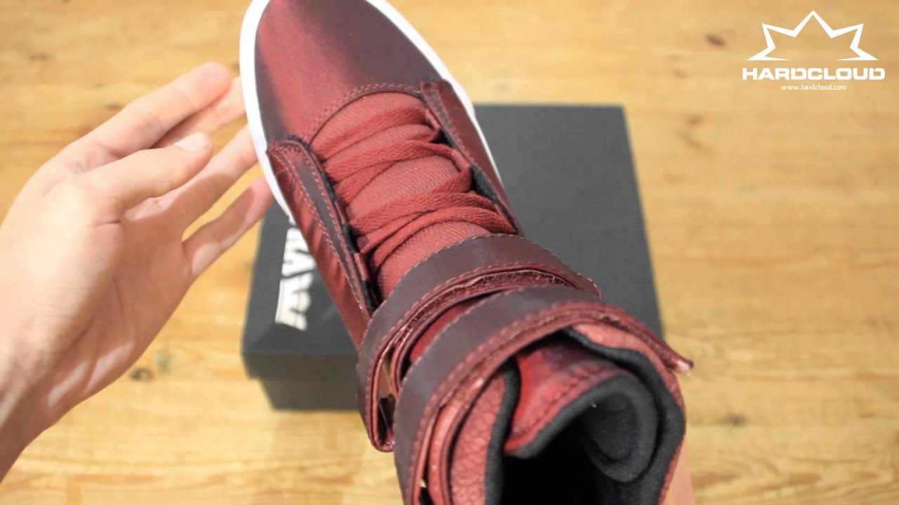 Supra Society Snakeskin close look - YouTube