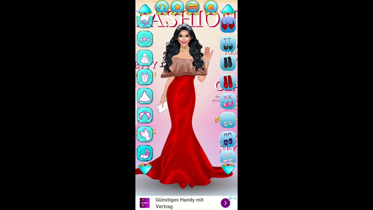 Top Model Dress Up - Fashion Salon Top model Game - YouTube