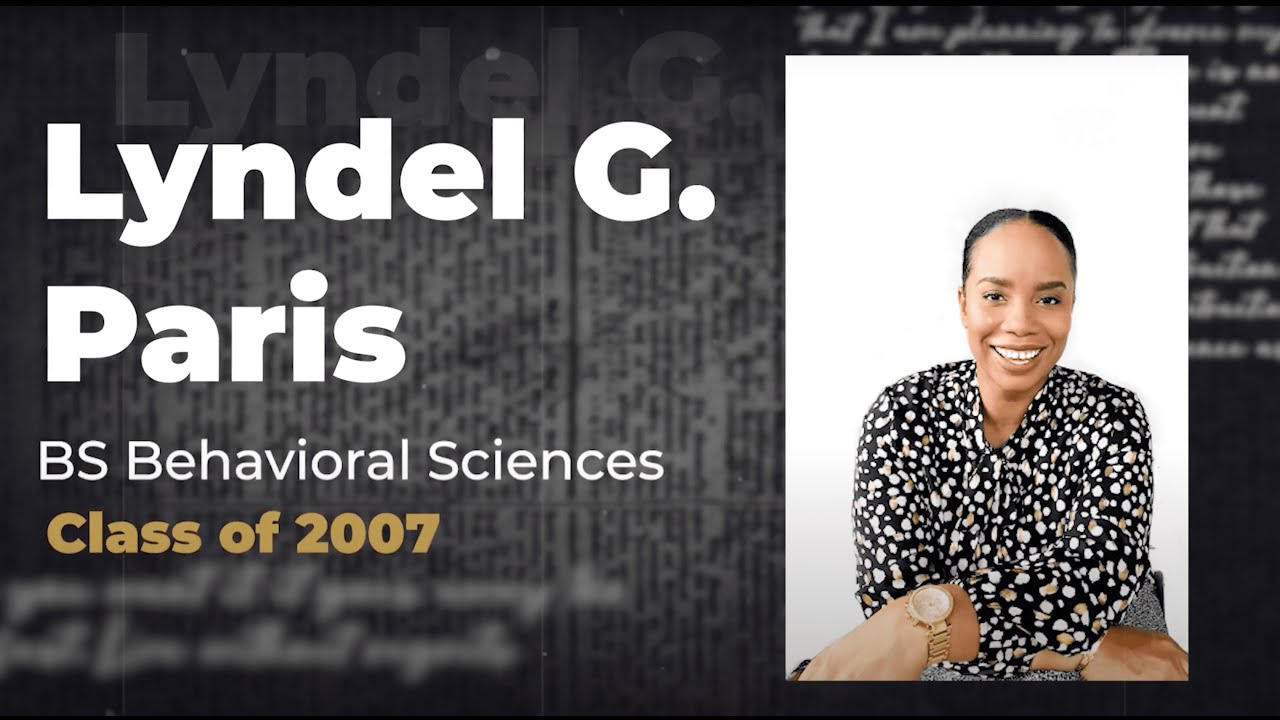 Founders' Day 2021 | Celebrating Our Legacy - Lyndel G. Paris - YouTube