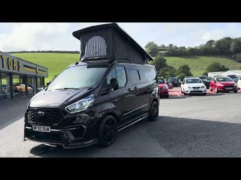 2020 FORD TRANSIT CUSTOM POP UP TOP 4-BERTH CAMPER 300 LIMITED MOTION R ...