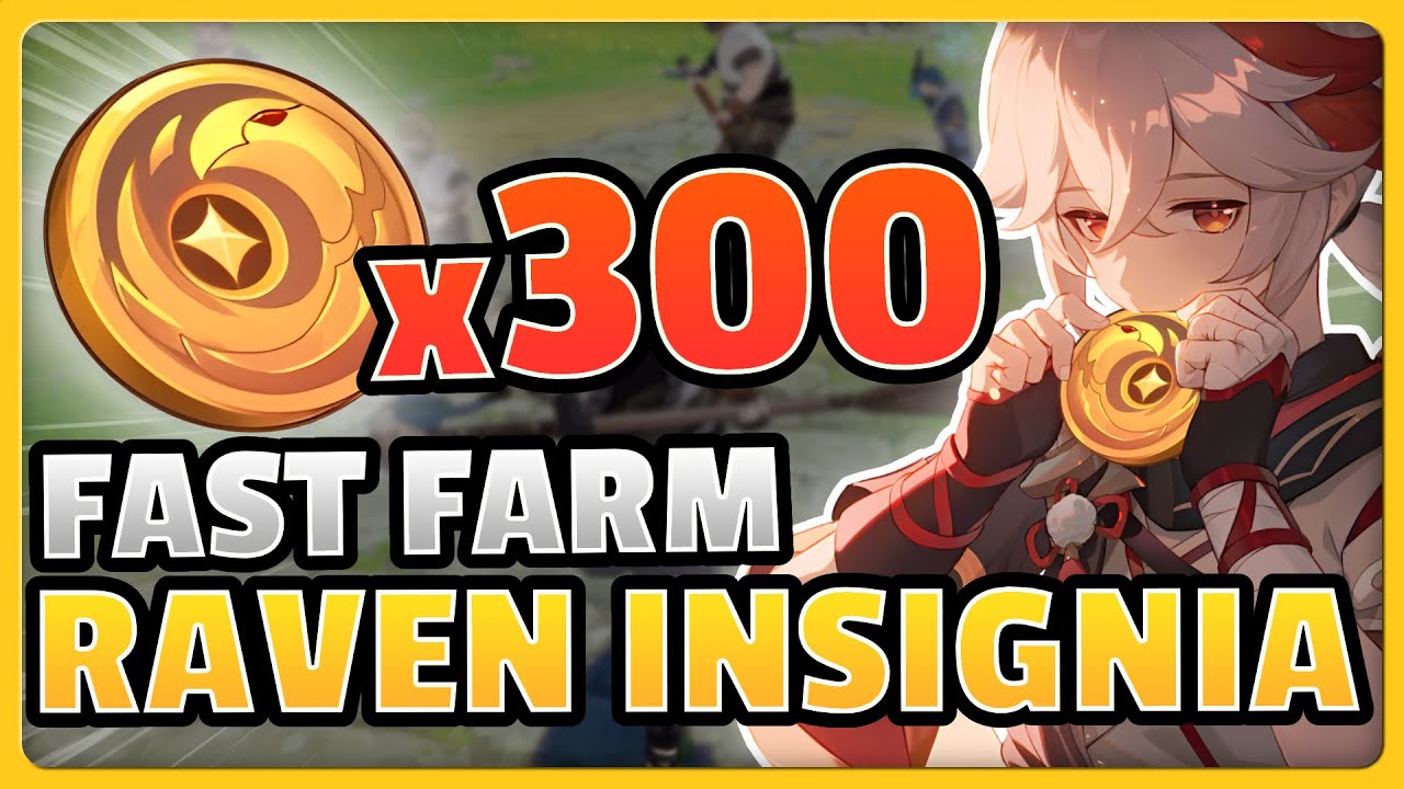 300 Raven Insignia EFFICIENT FARM IN 10 MINS ! (SPEEDRUN ROUTE ...