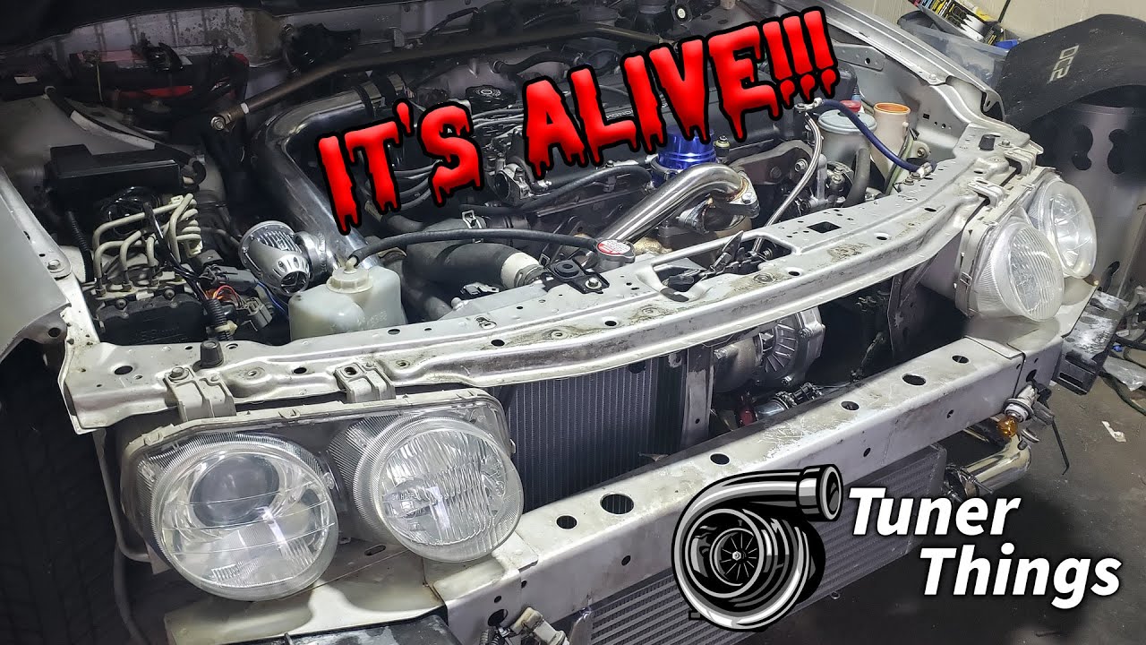 Turbo Integra Build Part 5 - First Start! (Budget Garage Build ...