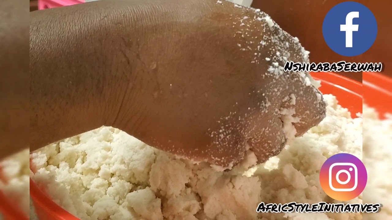 FERMENTED CORN 🌽 MEAL | MMBOR | CORN DOUGH - YouTube