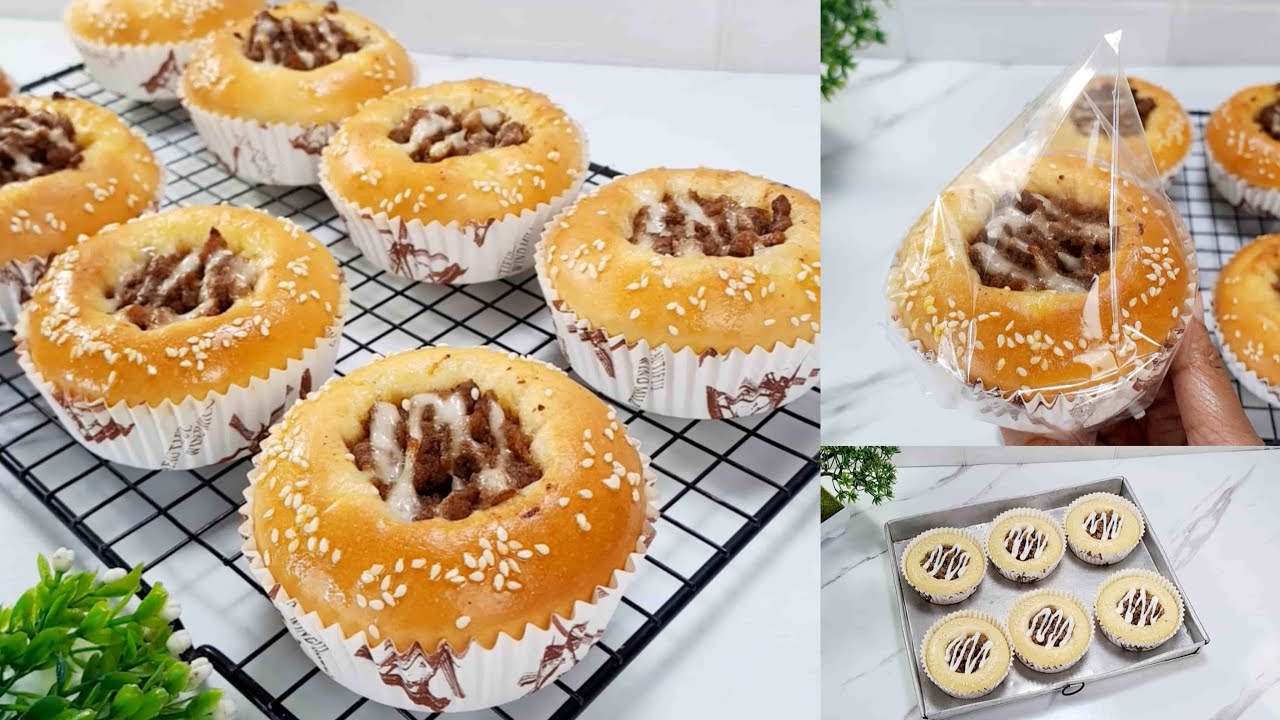 HANYA PAKAI OVEN TANGKRING HASILNYA SELEMBUT INI‼️ RESEP ROTI ISI ...