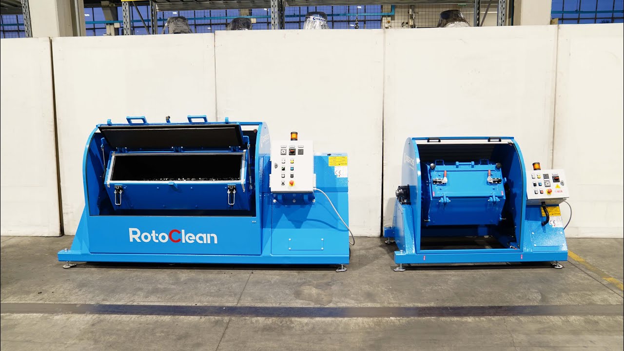 Deburring and Slag Removal Tumbler for Plasma, Laser Cut Parts ...