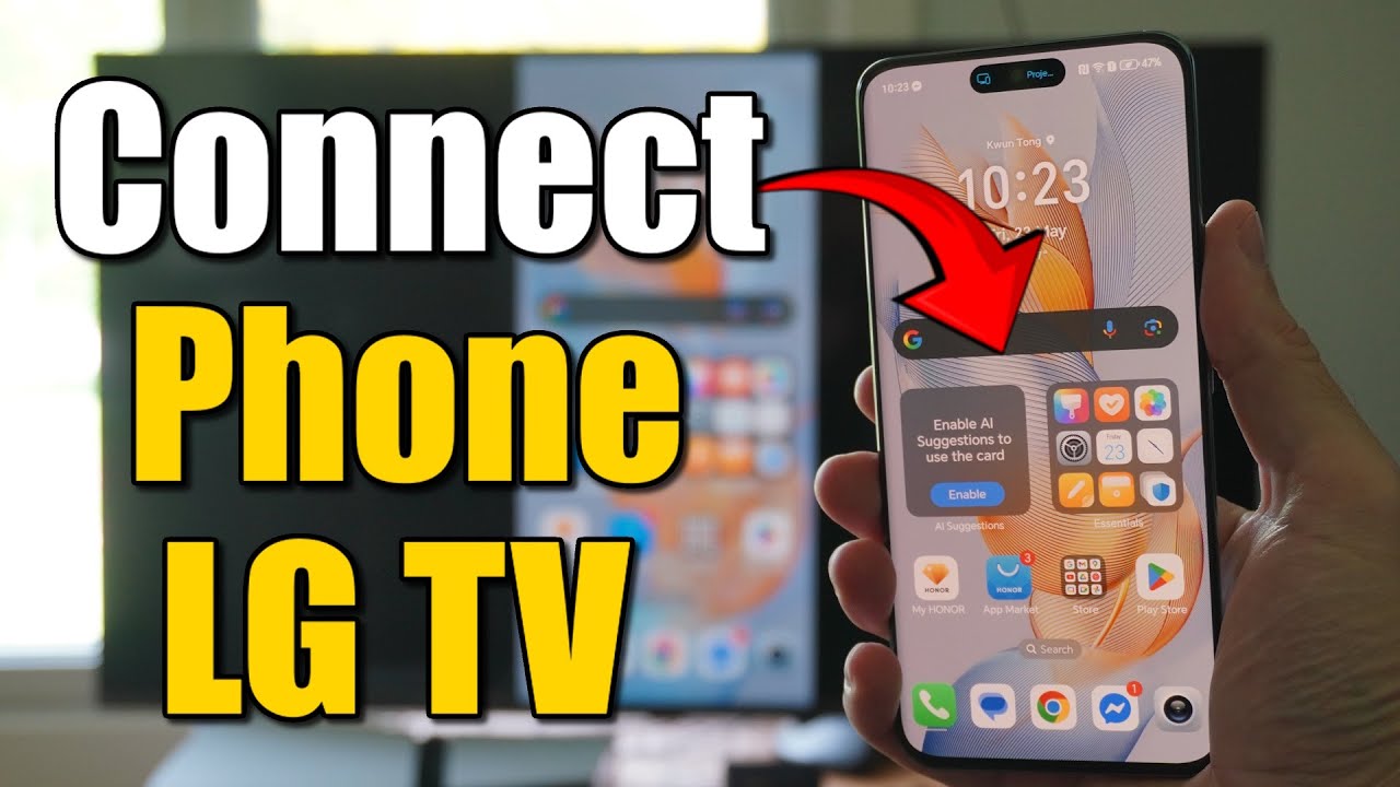 How to Connect Phone to LG TV to Screen Mirror (100% Works!) - YouTube