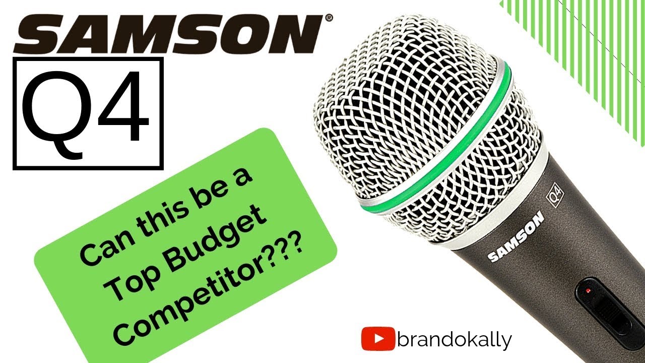 Samson Q4 Mic - YouTube