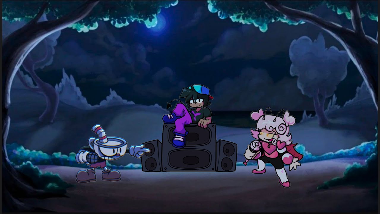 Cuphead VS Shadow (Knockout! Song) - YouTube