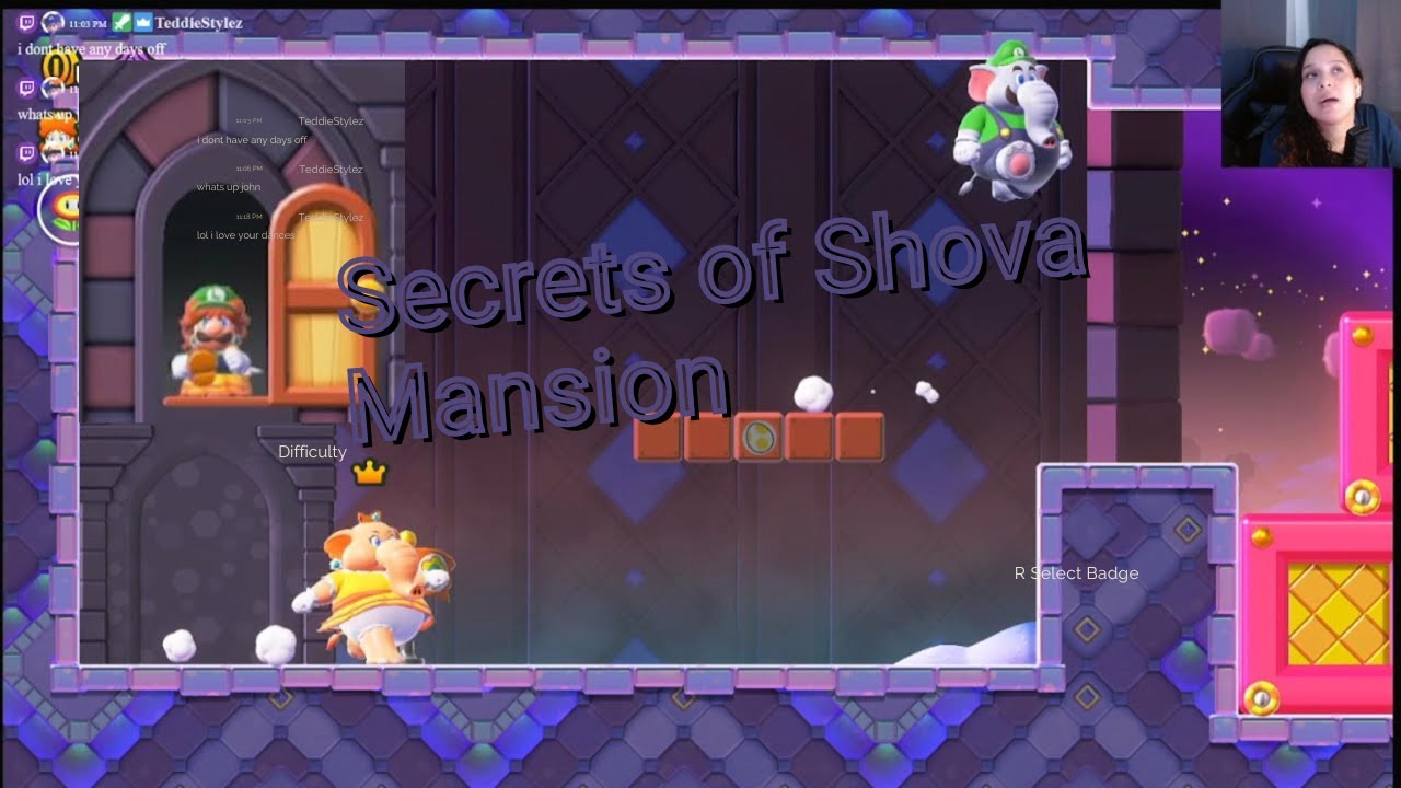 Super Mario Wonder: Secrets of Shova Mansion - YouTube