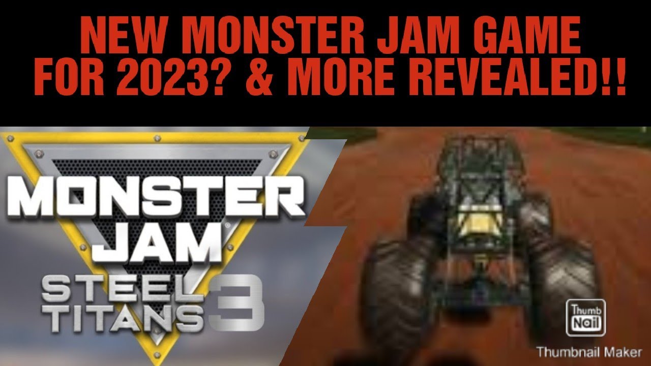 MONSTER JAM NEW GAME RELEASE!! & MORE REVEALED!! - YouTube