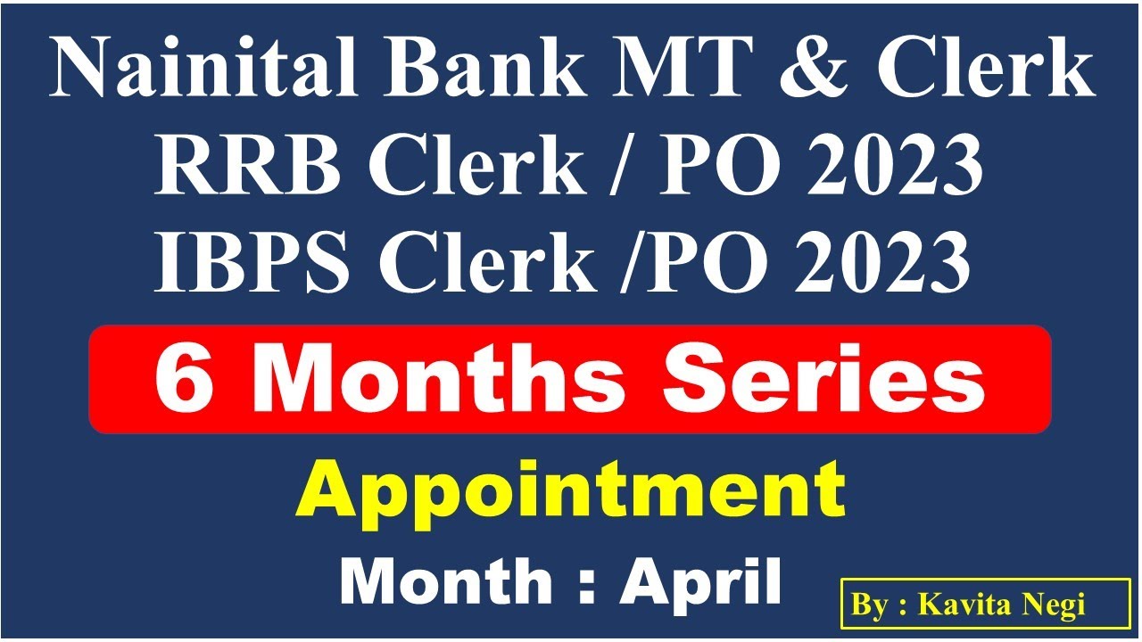 Last 6 Month Current Affairs| April| Appointment - Part 3 | RRB Clerk ...