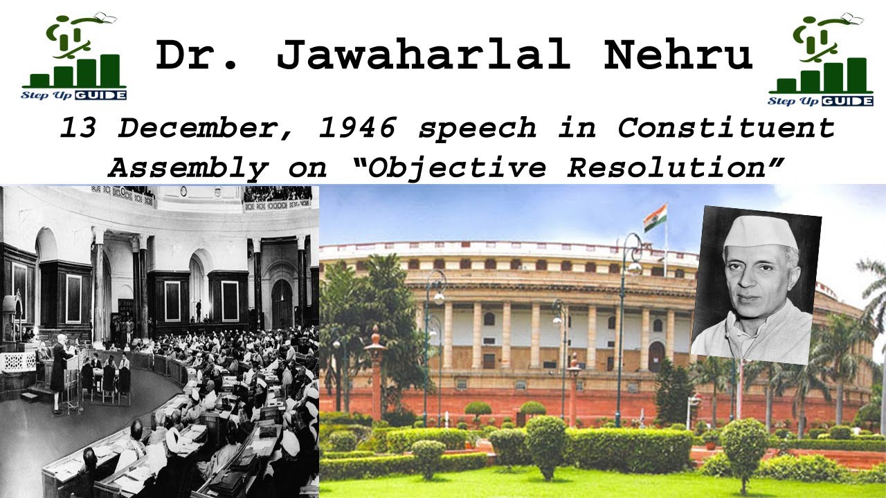 #13_December_1946 #Objective_Resolution_Speech #Jawaharlal_Nehru # ...