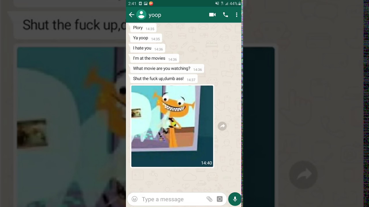 Plory goes to the movies - YouTube