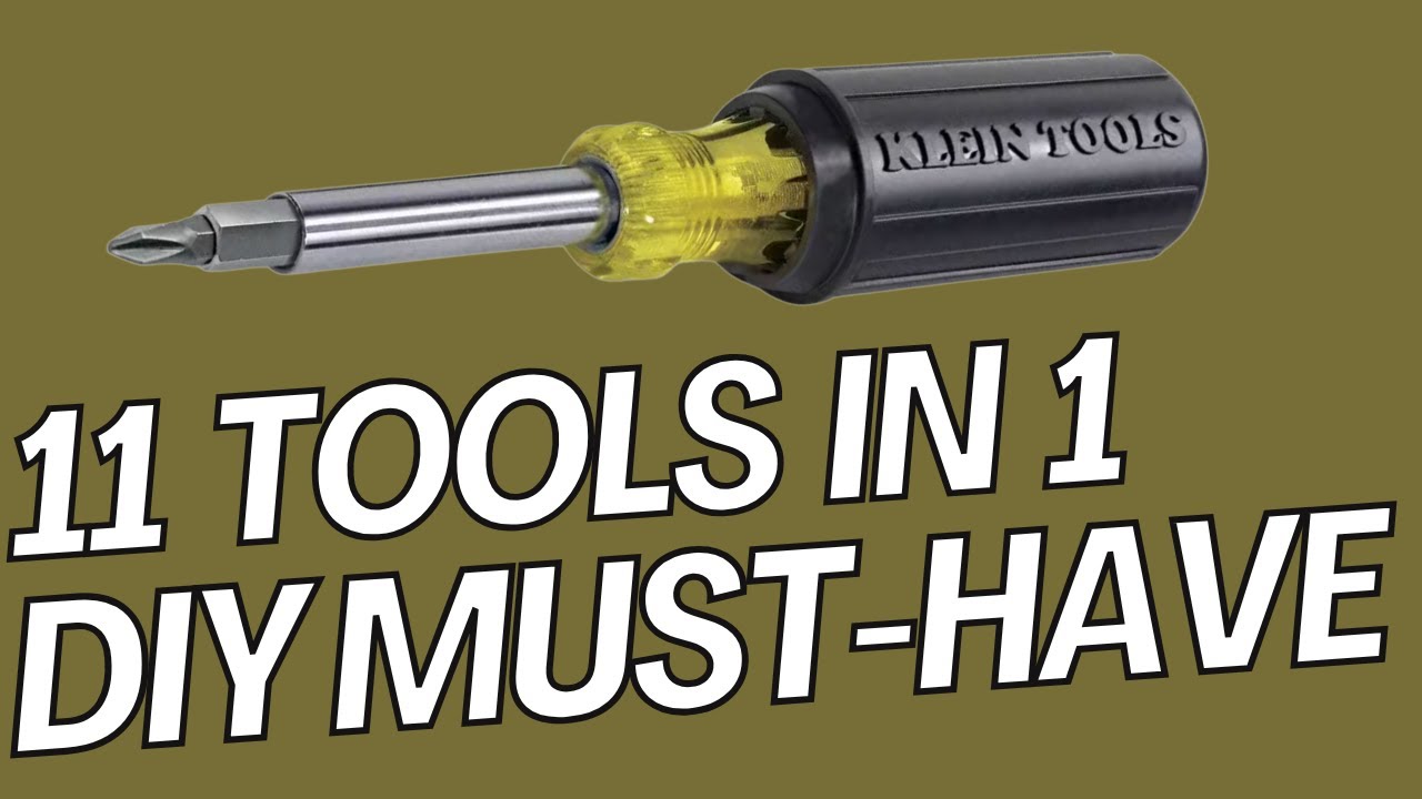 Klein 10-in-1 Multi-Bit Screwdriver Review — Must-Have Tool for DIY ...