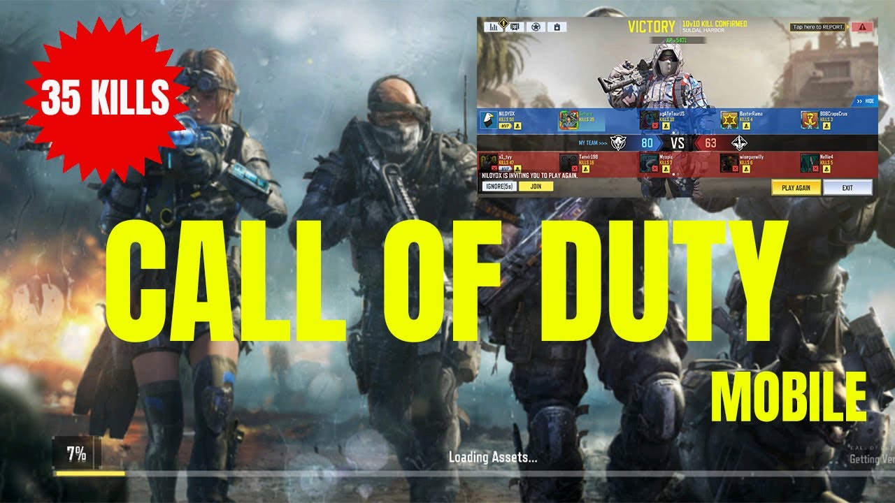 Call Of Duty Mobile 35 Kills | 10vs10 Battel In Suldal Harbor-season 5|CODM multiplayer - YouTube