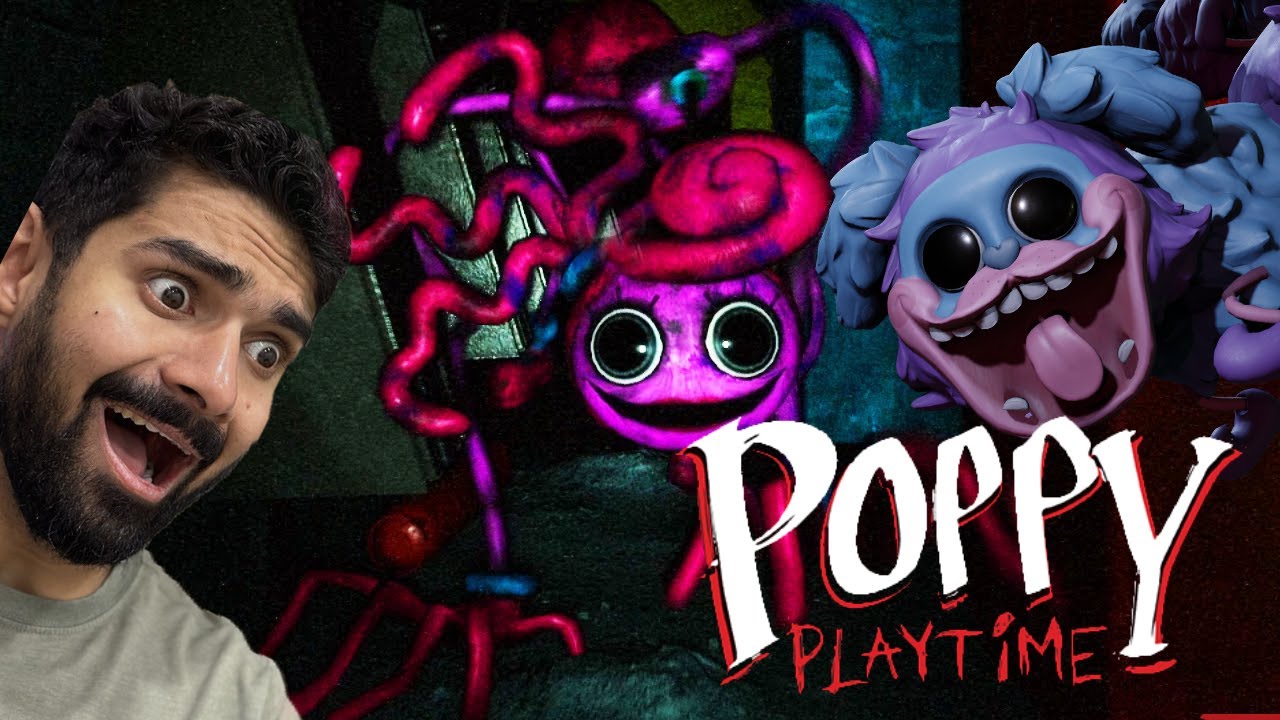 Poppy Play Time Chapter - 2 / Live stream HIGHLIGHTS / #jumpscare #TJ ...