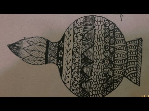 how to draw mandala art of matka for beginners ...