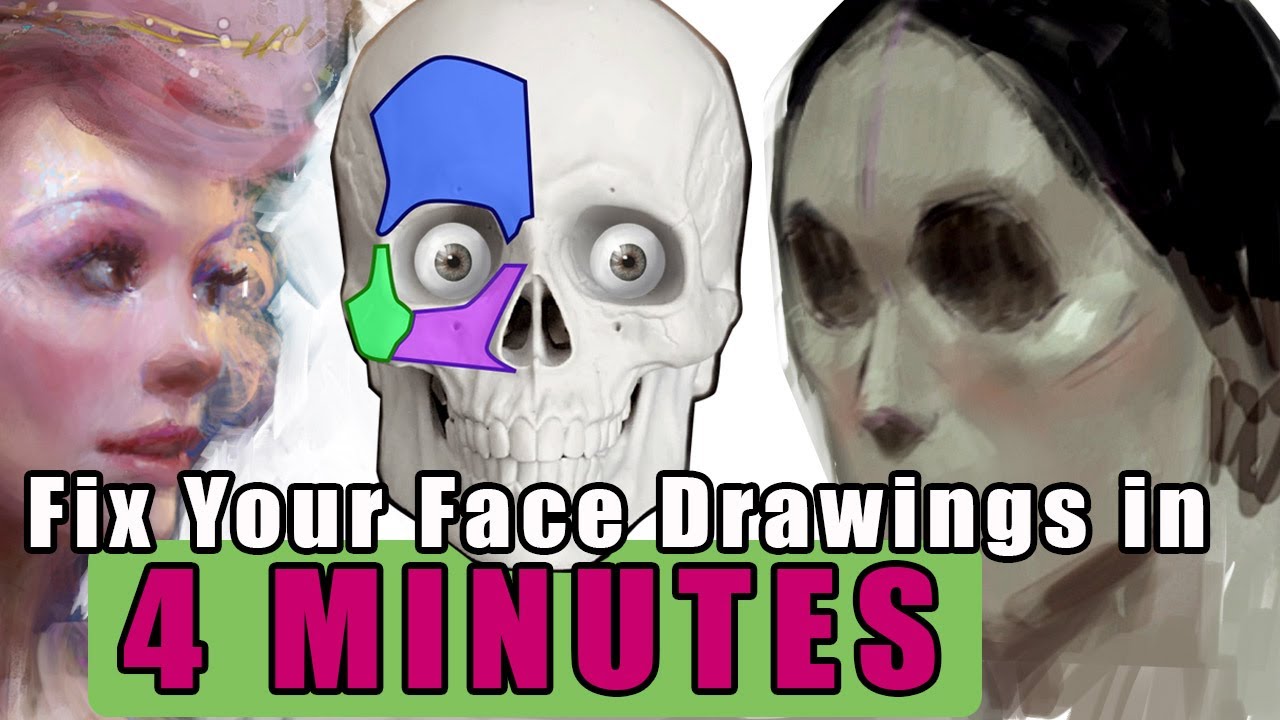 How to Draw the Eye Socket & Nose Bridge – Fast & Simple Guide - YouTube