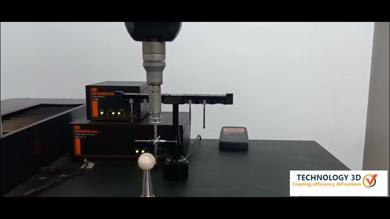 la calibration de vos palpeurs sur MMT Mitutoyo - YouTube