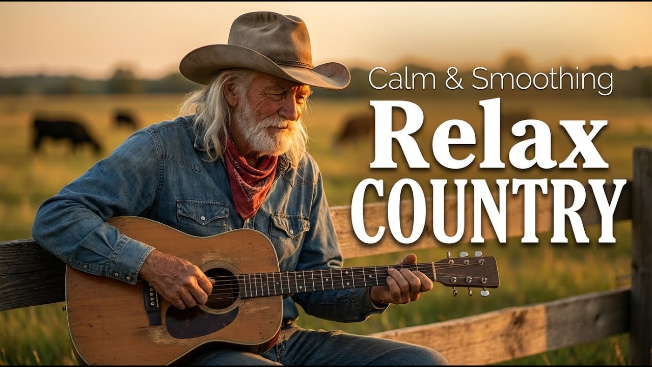 Easy Listening Country Focus Playlist 🤠🎶 | Calm Music for Work ...