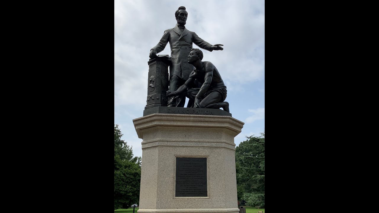 Hidden History of the Emancipation Monument/Lincoln Statue/Freedoms ...