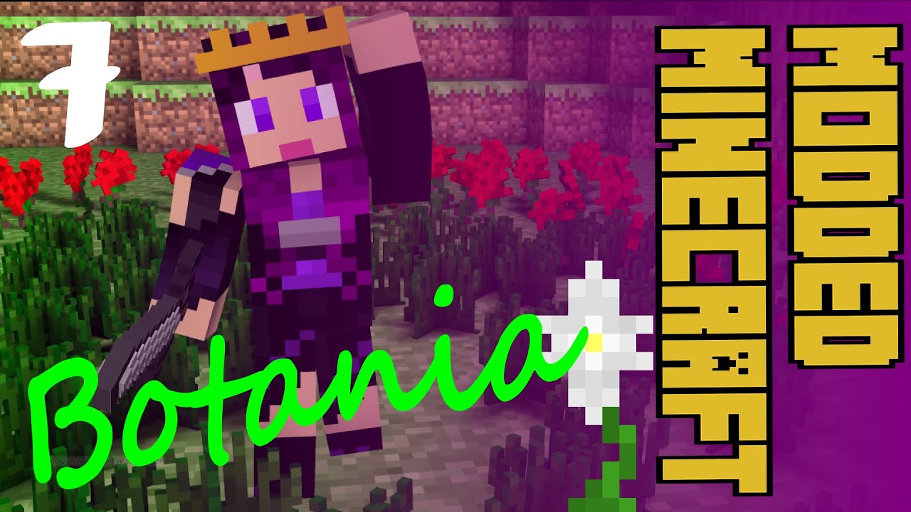 Modded Minecraft: Botania - Adventuring (7) - YouTube