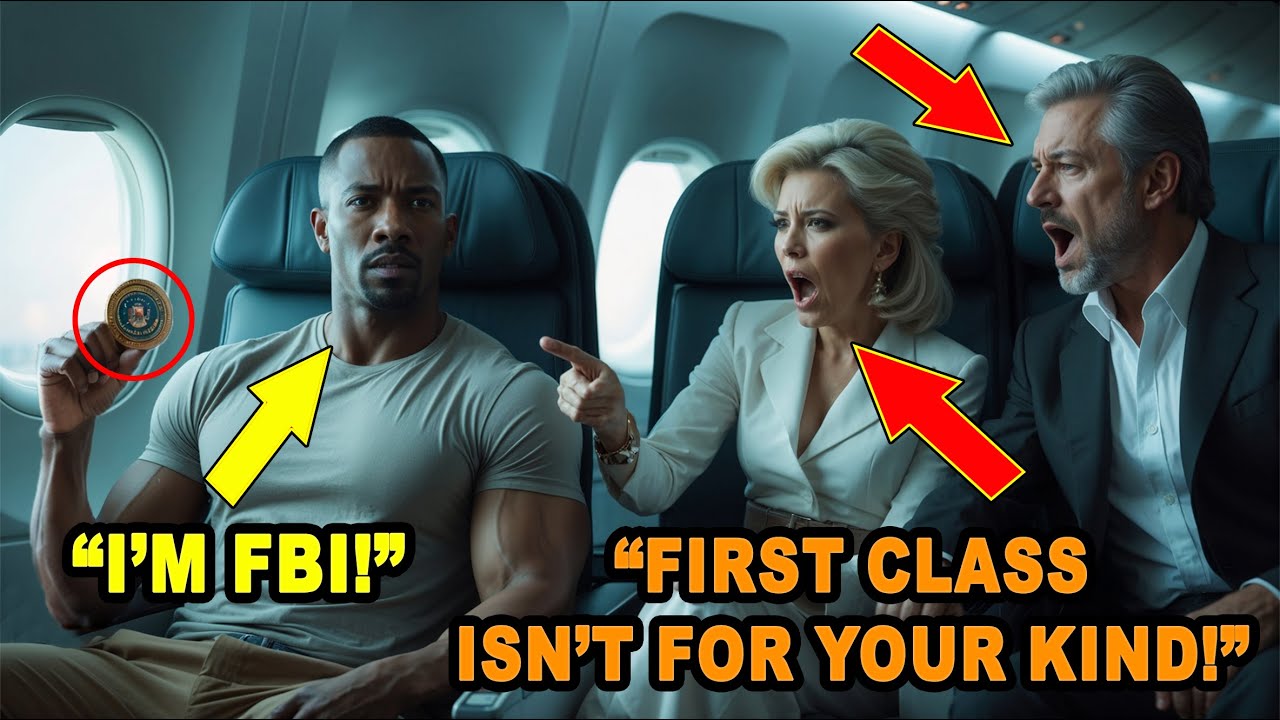 Racist Couple HUMILIATES a Black FBI Agent in First Class, Seconds ...
