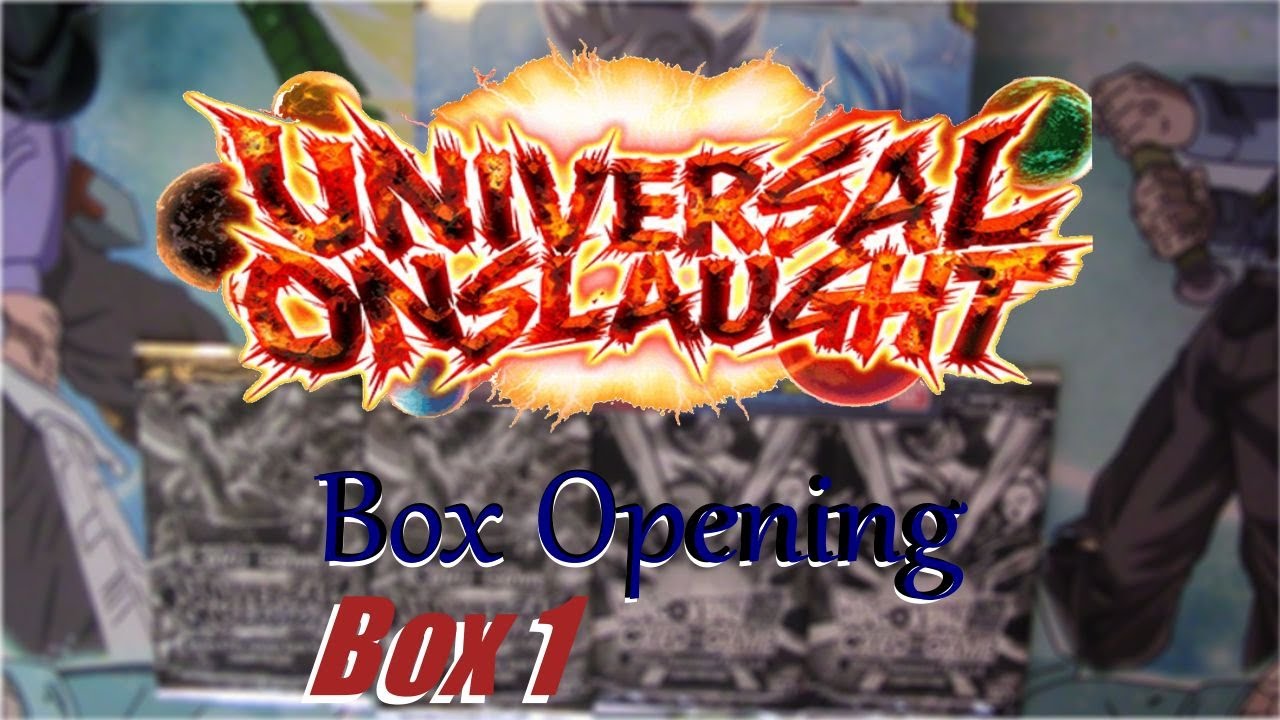 DBSCG Universal Onslaught Box Opening - Box 1 - YouTube
