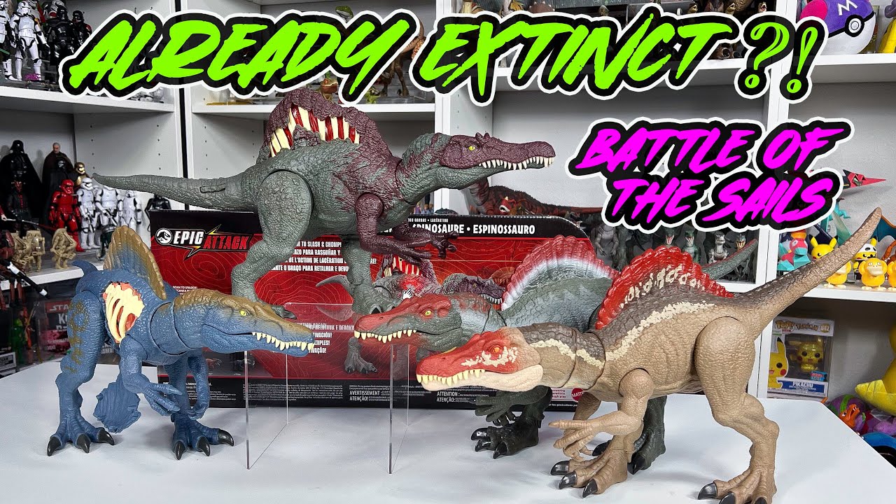 Spinosaurus Epic Attack Unboxing and review! - YouTube