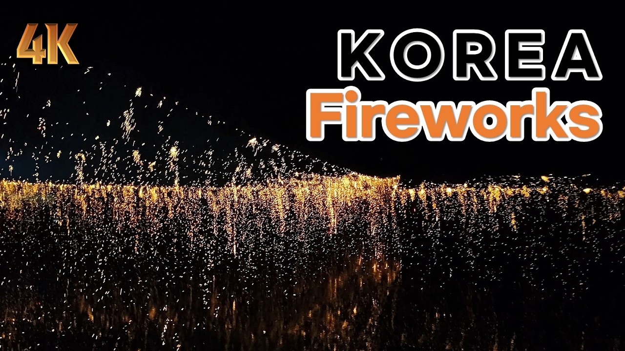 Korean Traditional Fireworks: A Night of Sparkling Heritage - YouTube