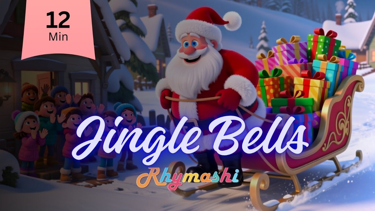 Jingle Bells Songs for Children | Christmas Party | Nursery Rhymes ...