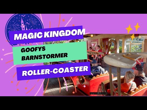 Goofy's Barnstormer Roller Coaster - Walt Disney World - Magic Kingdom ...