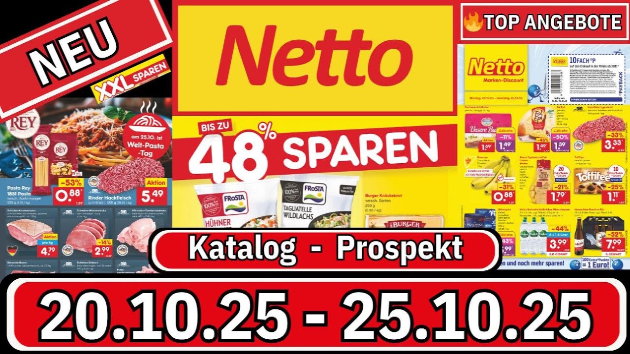 NETTO Marken-Discount Prospekt 20.10.2025–25.10.2025! | NEUE Angebote ...