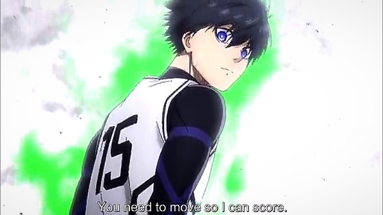 Isagi Makes King Barou Pass | blue lock episode 18 | ブルーロック| anime ...