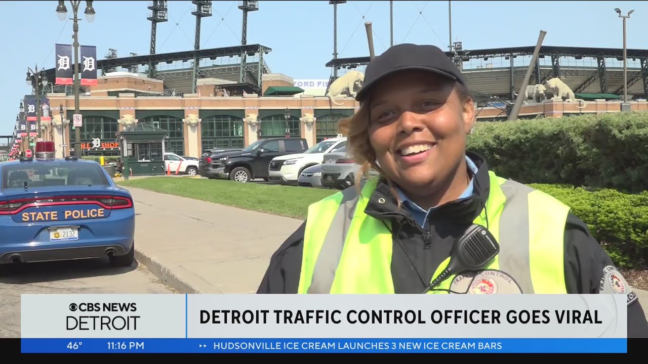 How a Detroit traffic officer went viral after $50,000 surprise from ...