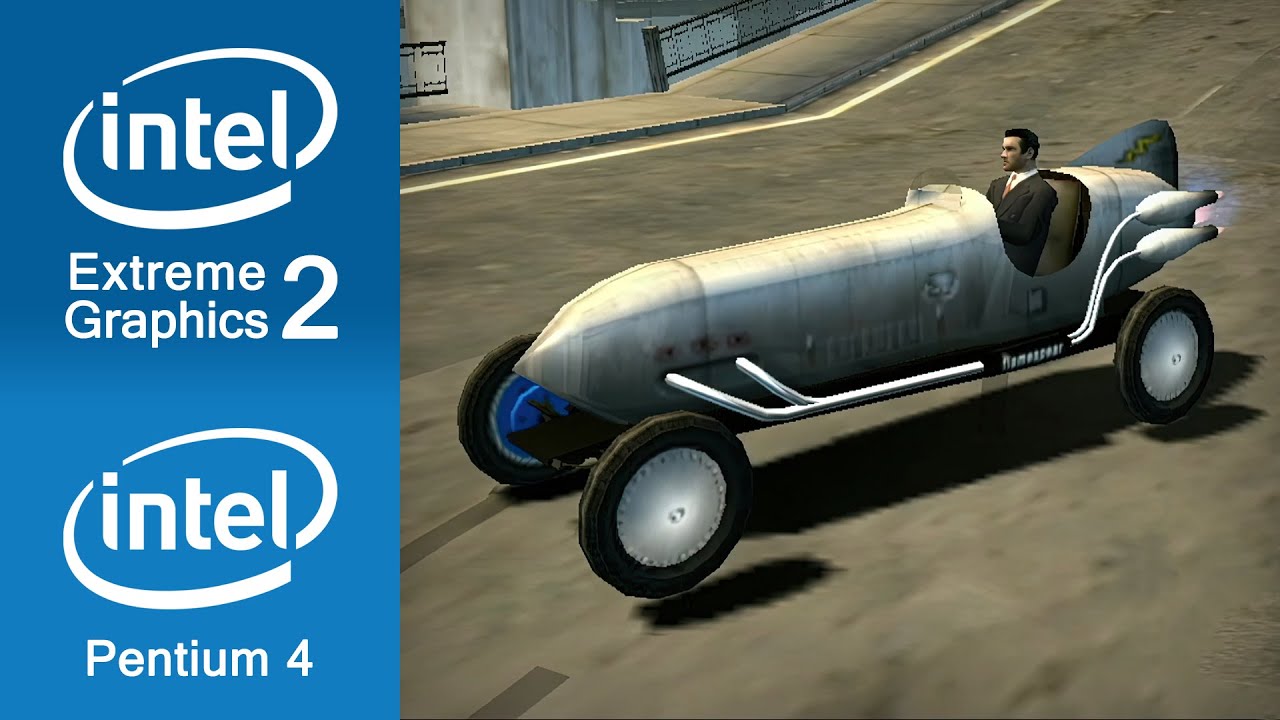 Mafia Gameplay Intel Extreme Graphics 2 - YouTube