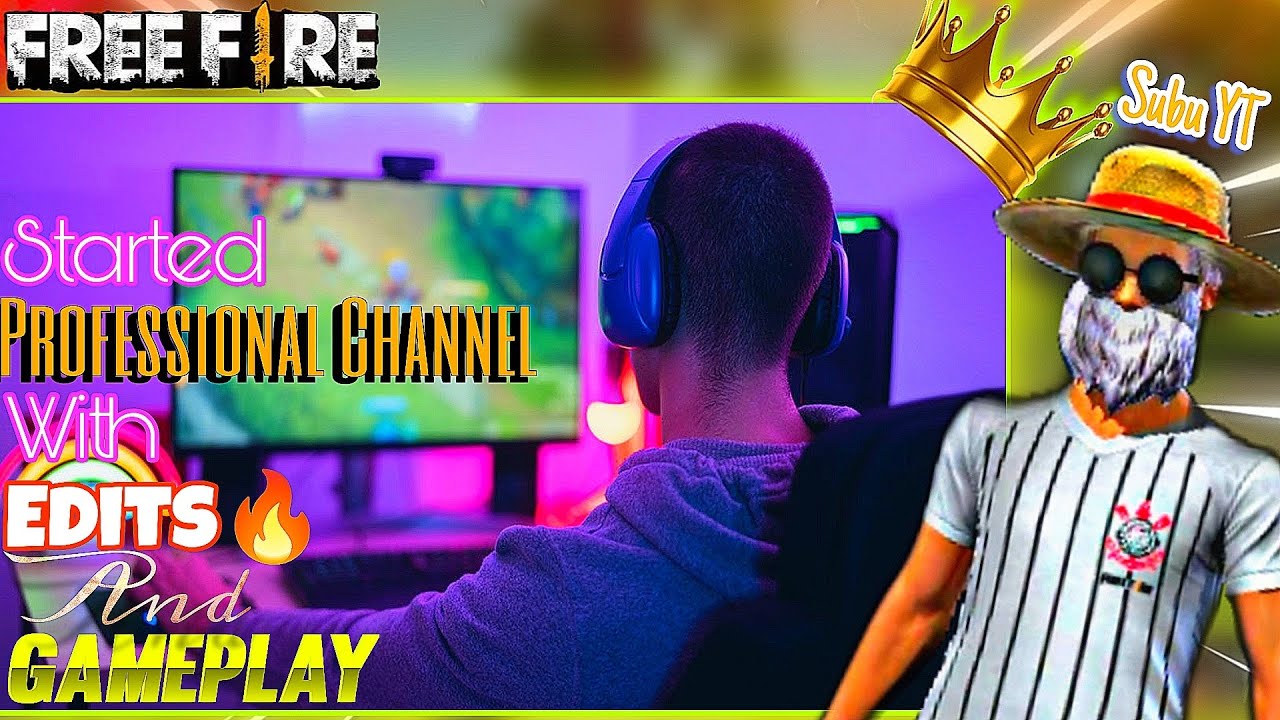 I Started Professional Channel 🔥😈 Gaming Subu YT @SD_Edits_ - YouTube
