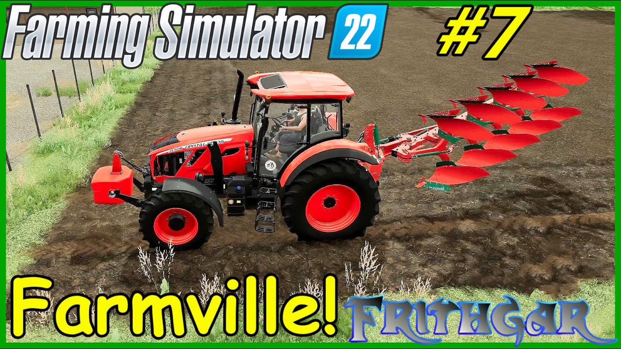 Let's Play FS22, Farmville #7: Bit More Ploughing! - YouTube