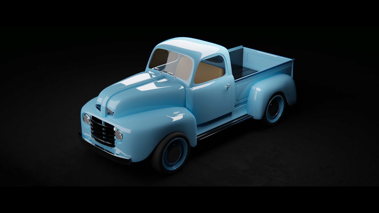 CLASSIC FORD | Blender showcase animation - YouTube
